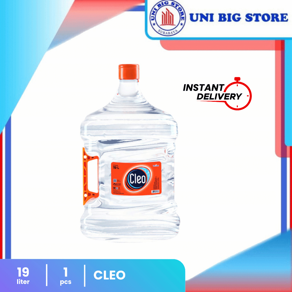 Jual CLEO GALON Air Minum Isi Refill dan Galon 19 Liter | Shopee Indonesia