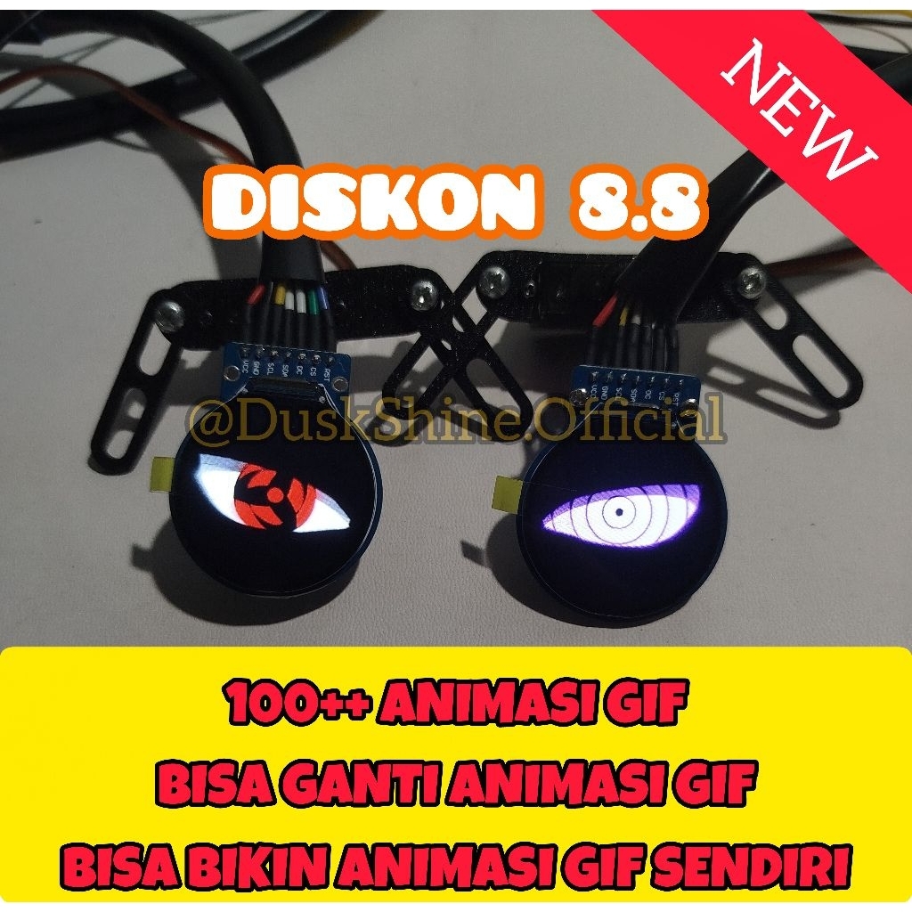 Jual Animasi Gif Dan Servo Untuk Variasi Biled Projie Motor Mobil ...