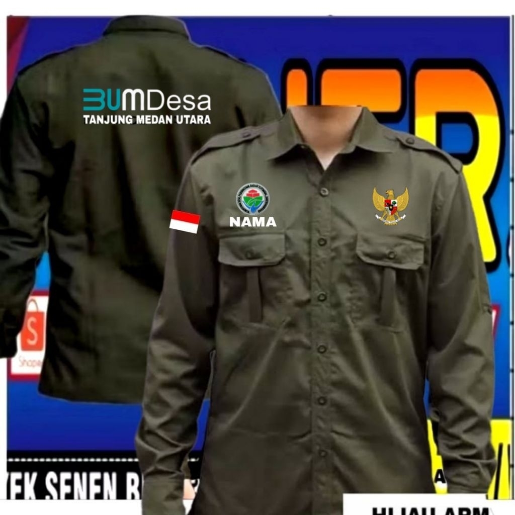 Jual kemeja BUMDesa baju BUMDesa seragam BUMDesa Pdh BUMDesa Pdl ...