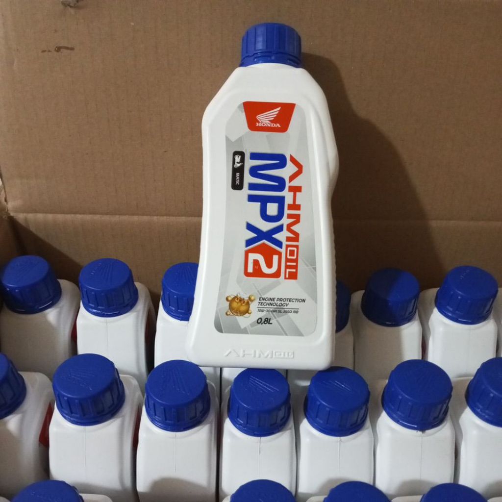 Jual OLI MPX2 800ML AHM OIL MATIC 0.8L 10W-30 OLI MOTOR | Shopee Indonesia