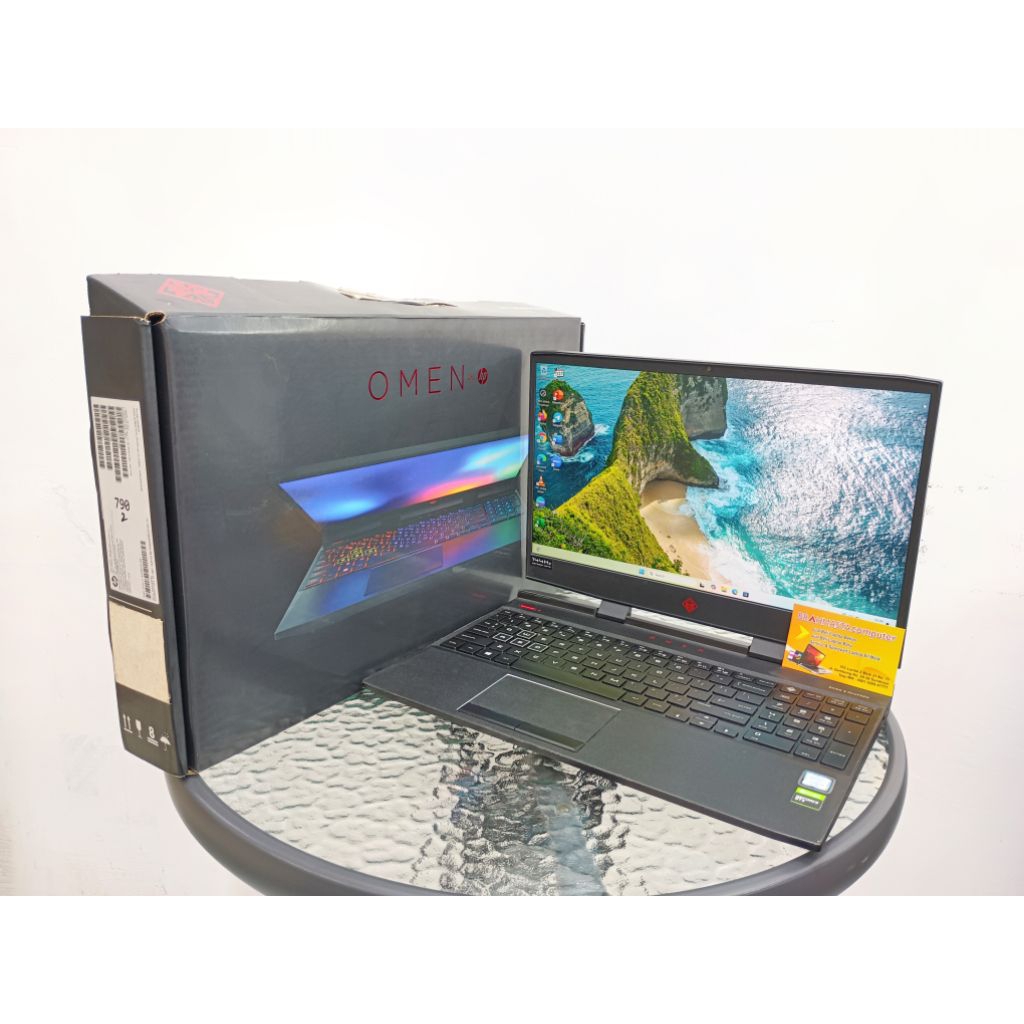 Jual LAPTOP OMEN BY HP 15-DC1090TX SECOND SIAP PAKAI | Shopee Indonesia
