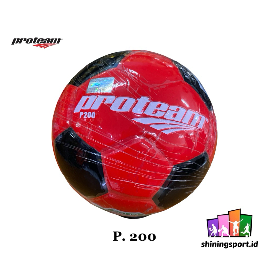 Jual Bola Sepak Soccer Ball Proteam P. 200 Size 4 Original (+ FREE ...