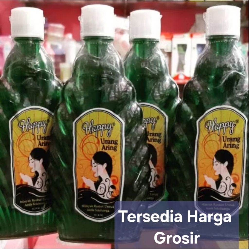 Jual Happy Urang Aring 45ml, 55ml, 90ml || Minyak rambut. TERSEDIA ...