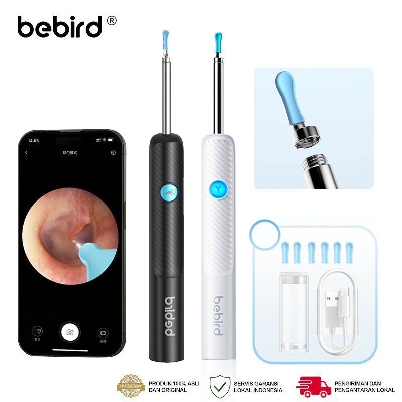 Jual Bebird T3 Alat Pembersih Telinga Smart Kamera 1000W, LED, Korek ...