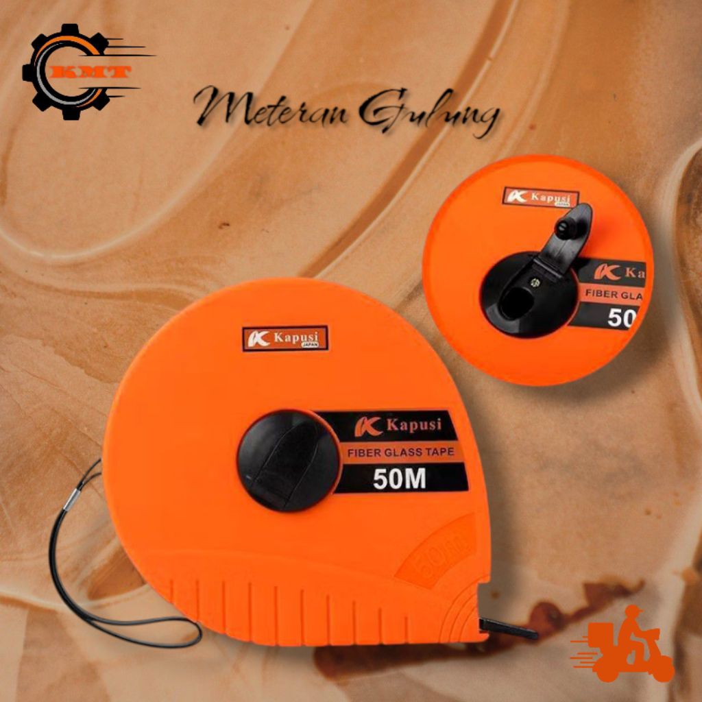 Jual Kapusi Meteran Gulung 20M-30M-50M/ Meter Akurat Praktis Fleksibel ...