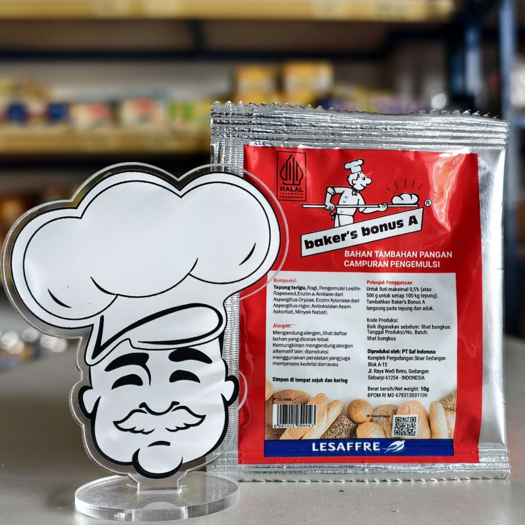 Jual Bakerbonus A Sachet 10Gr / Bread Improver Baker's bonus A 10Gr ...