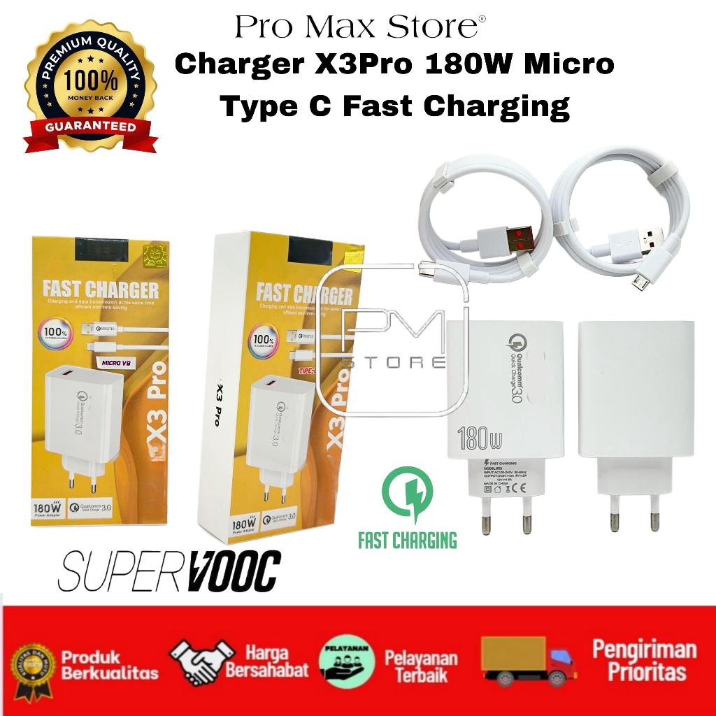 Jual PM - Charger Pocophone X3 Pro 120w Fast Charging Micro Dan Type C ...