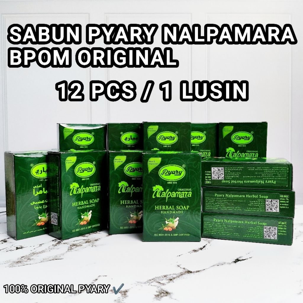 Jual Sabun NALPAMARA (12Pcs) Original 100% BPOM RI NA17200500001 75gr ...