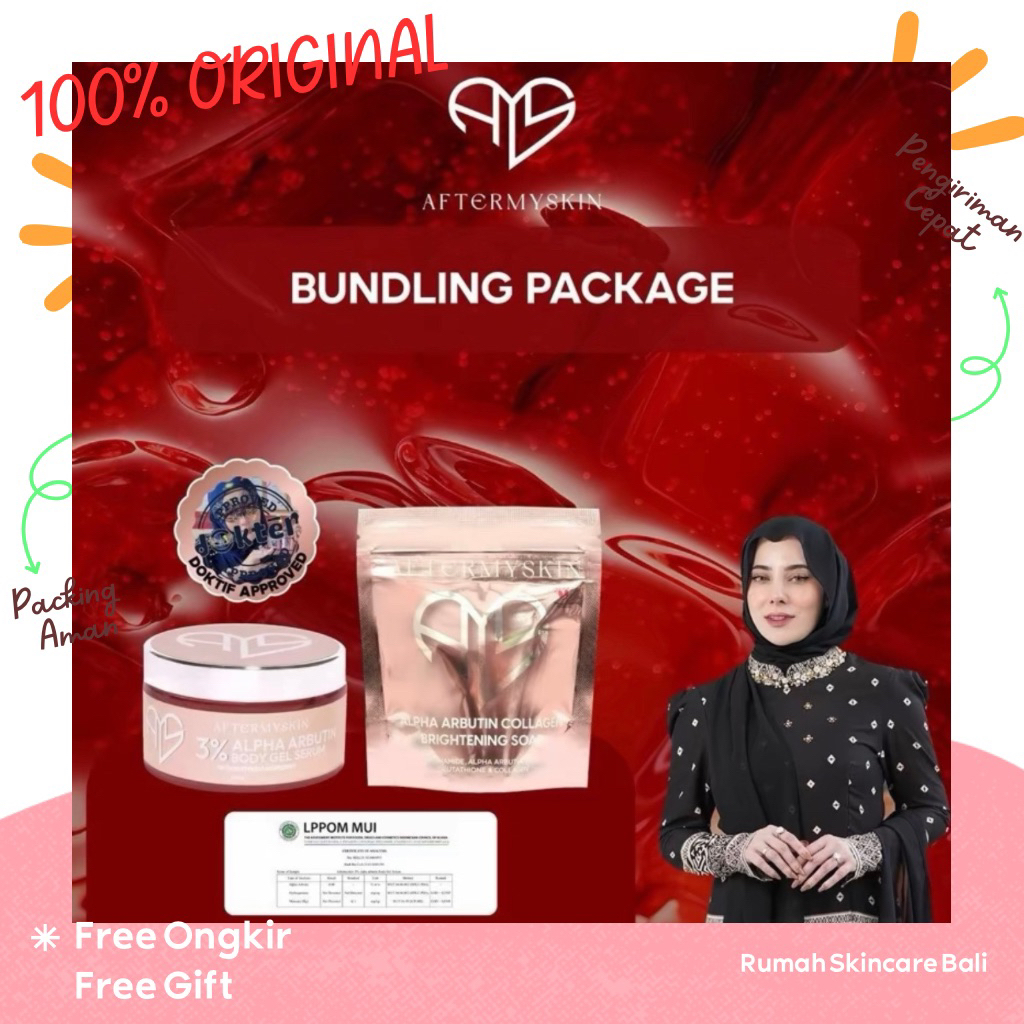 Jual ( SABUN / HB ) HB 4% Alpha Arbutin Body Gel Serum + Sabun Alpha ...
