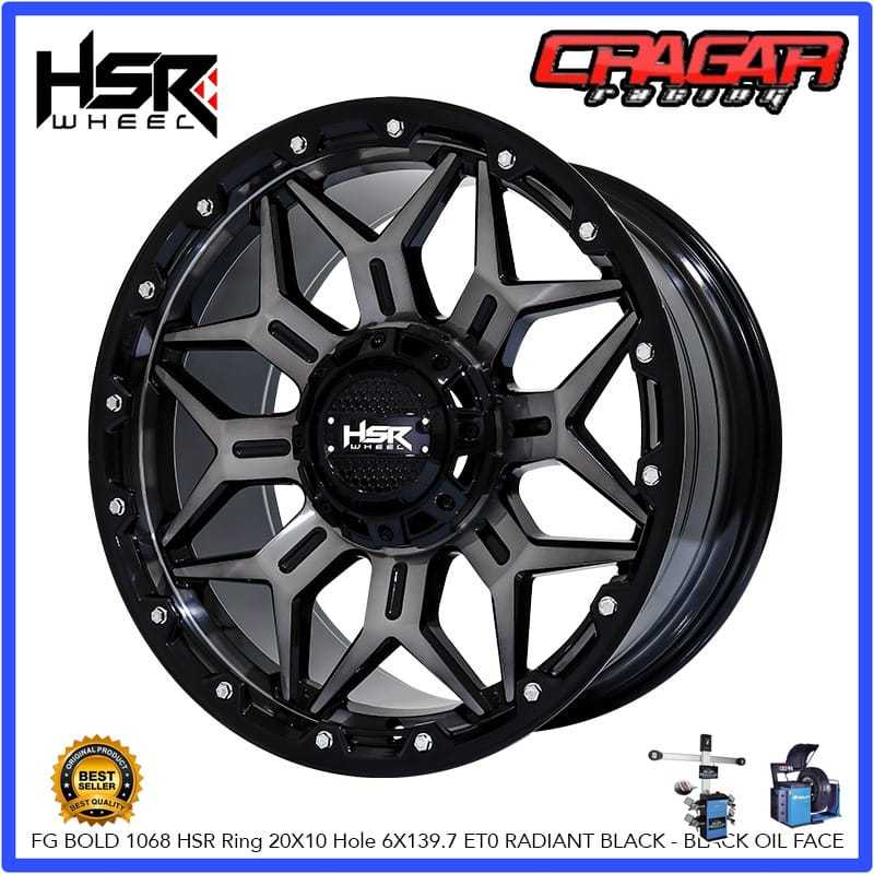 Jual Velg Mobil Ring 20 Lubang 6 Lebar 10 Untuk Toyota Prado Fortuner ...