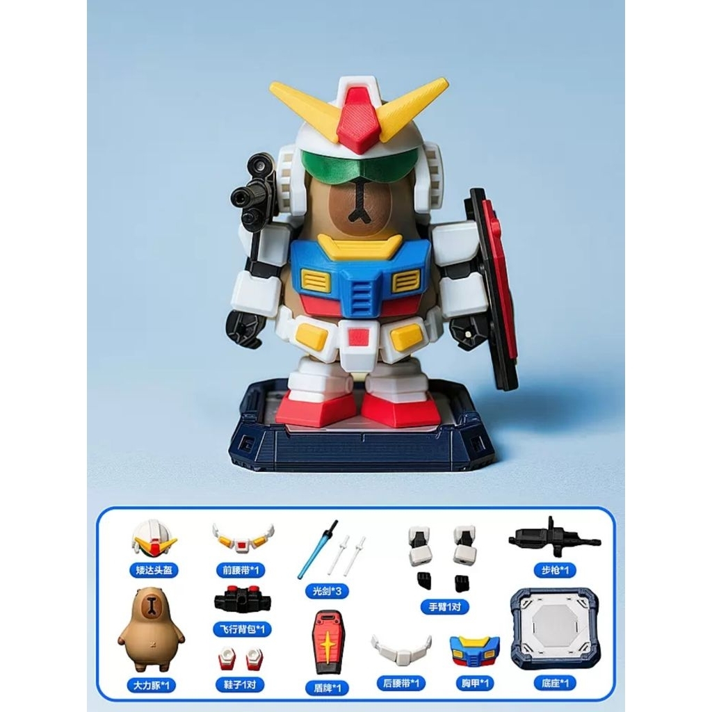 Jual Capybara Gundam capygundam magnetic full set | Shopee Indonesia