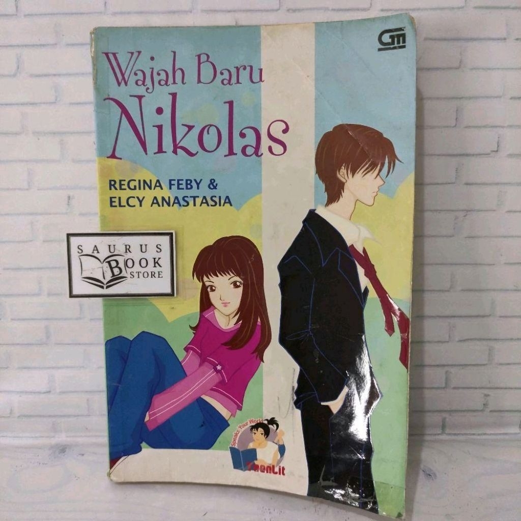 Jual (ORIGINAL) Buku Novel Wajah Baru Nikolas (Regina Feby & Elcy ...