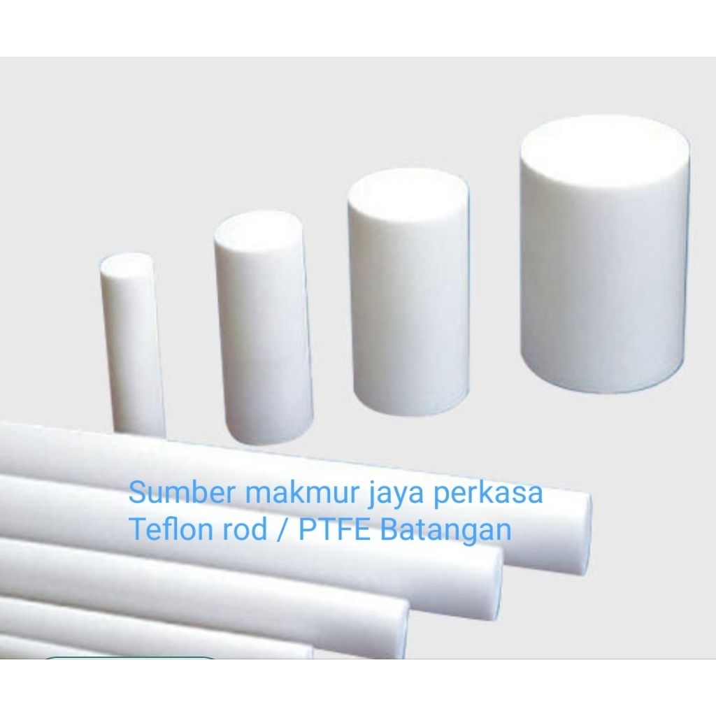 Jual Teflon rod putih / PTFE Batangan 30mm x 10cm | Shopee Indonesia