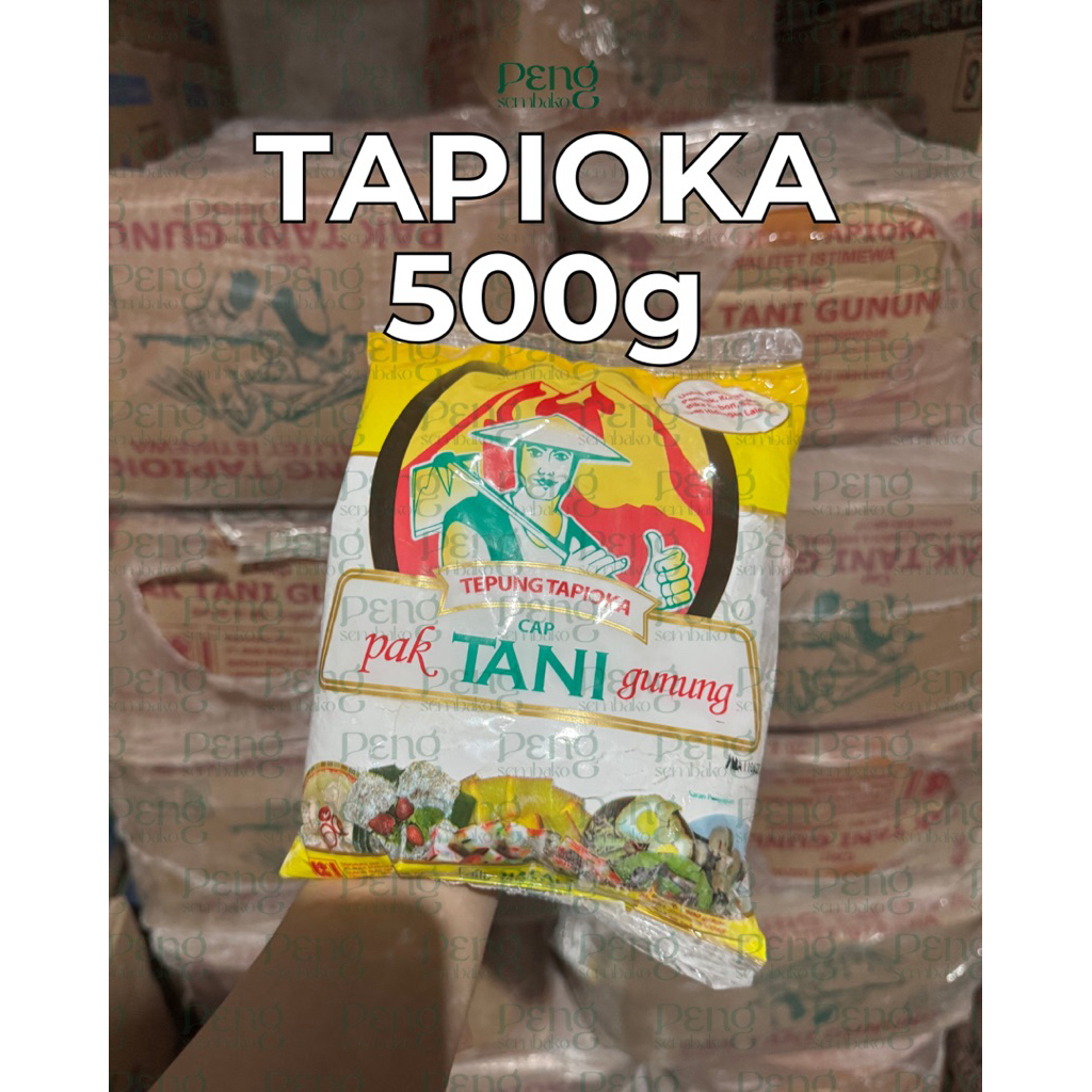 Jual PAK TANI Tepung Tapioka (500g x 20pcs) | Shopee Indonesia