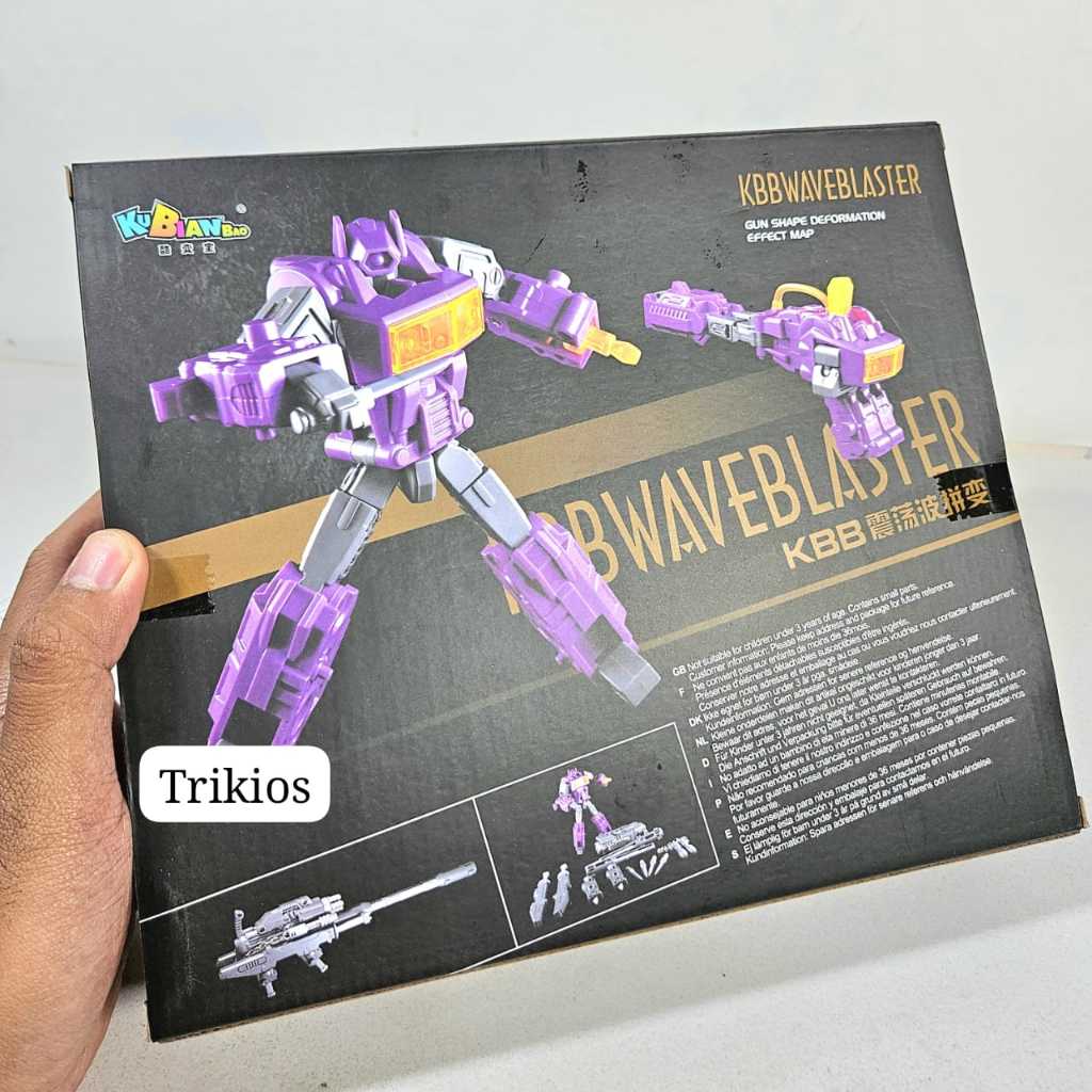 Jual KUBIANBAO Plastic Model Kit Mokit Rakit Robot Transformation G1 ...