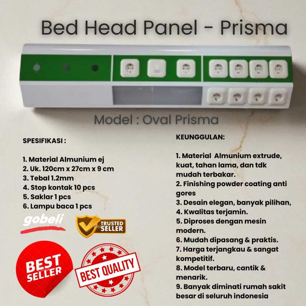 Jual Bed Head Panel Rumah Sakit model PRISMA | Shopee Indonesia