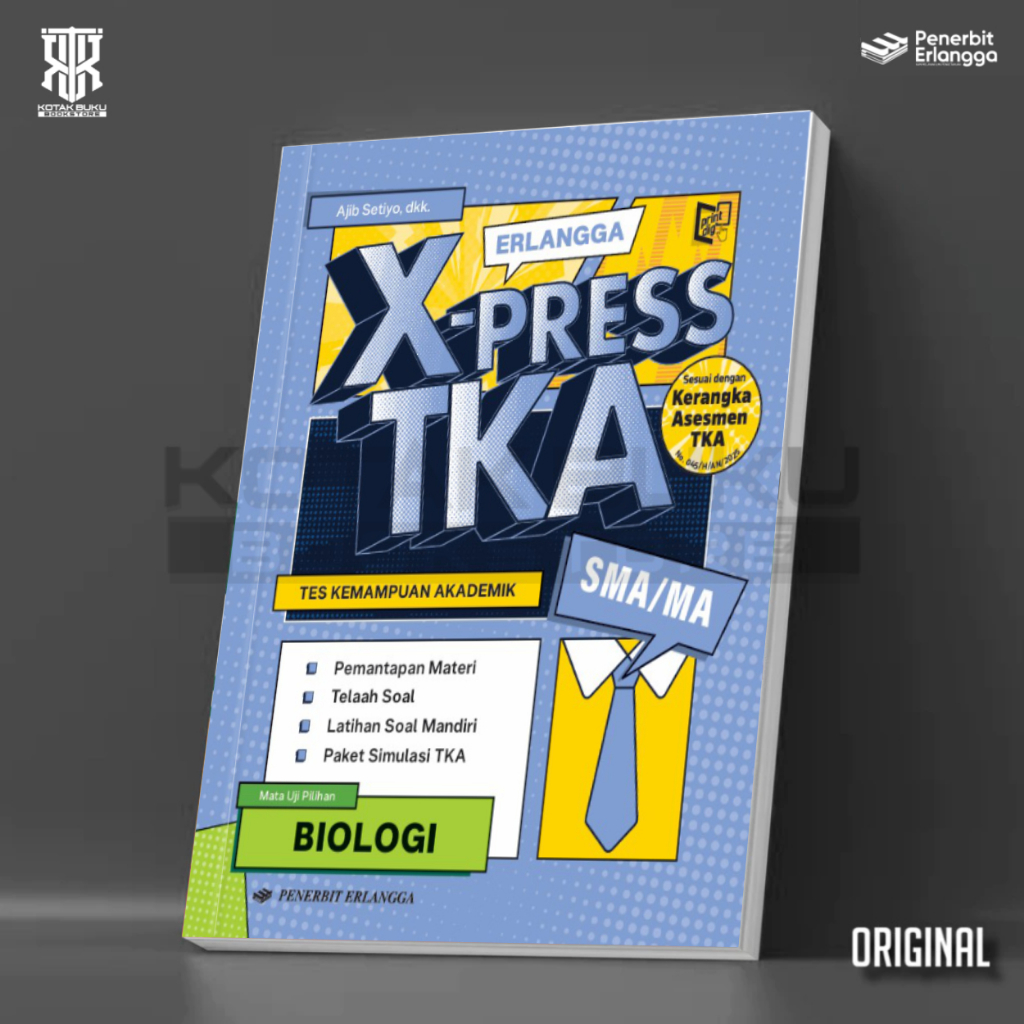 Jual ( ERLANGGA ) Xpress TKA SMA / MA 2026 / TKA SMA 2026 / Kurikulum ...