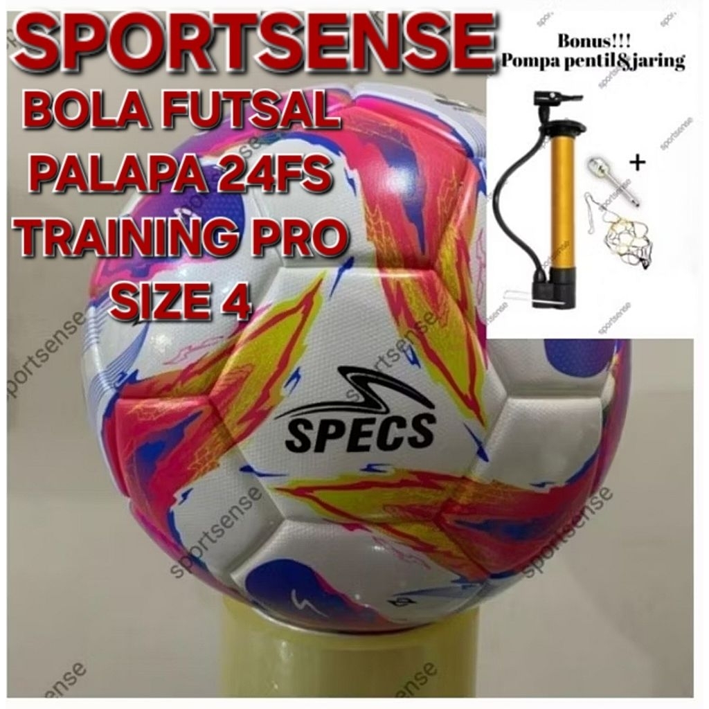 Jual Bola Futsal Specs Palapa 24FS 24 FS Training Pro Ball Size 4 ...