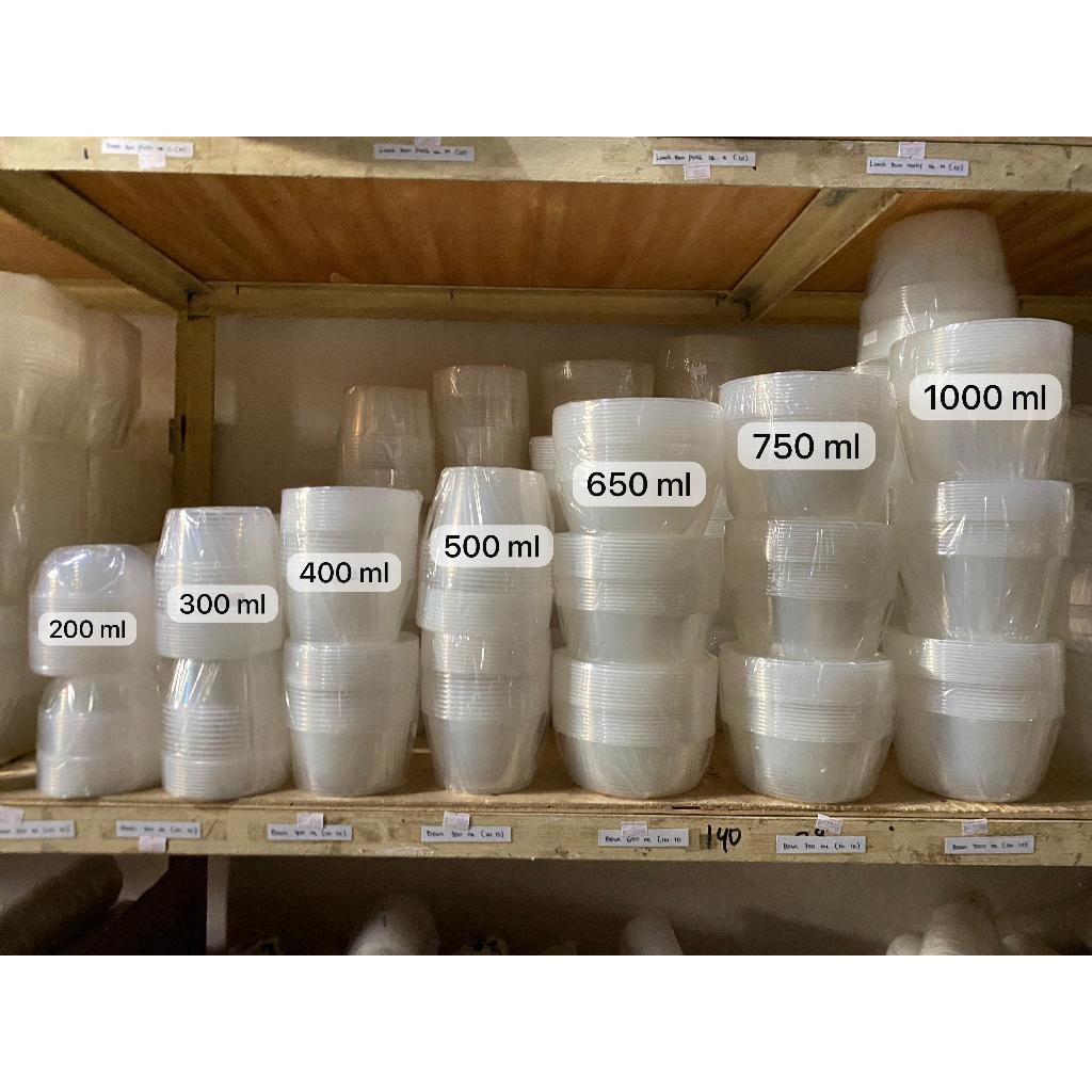 Jual KLIR Thinwall Mangkok / Round Bowl isi 10 pcs | Shopee Indonesia