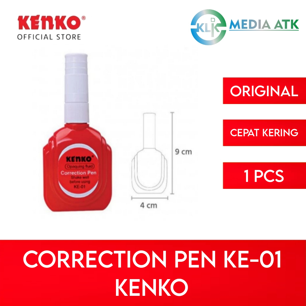 Jual Correction Pen / Tipe X Kenko KE-01 - 1 Pcs | Shopee Indonesia