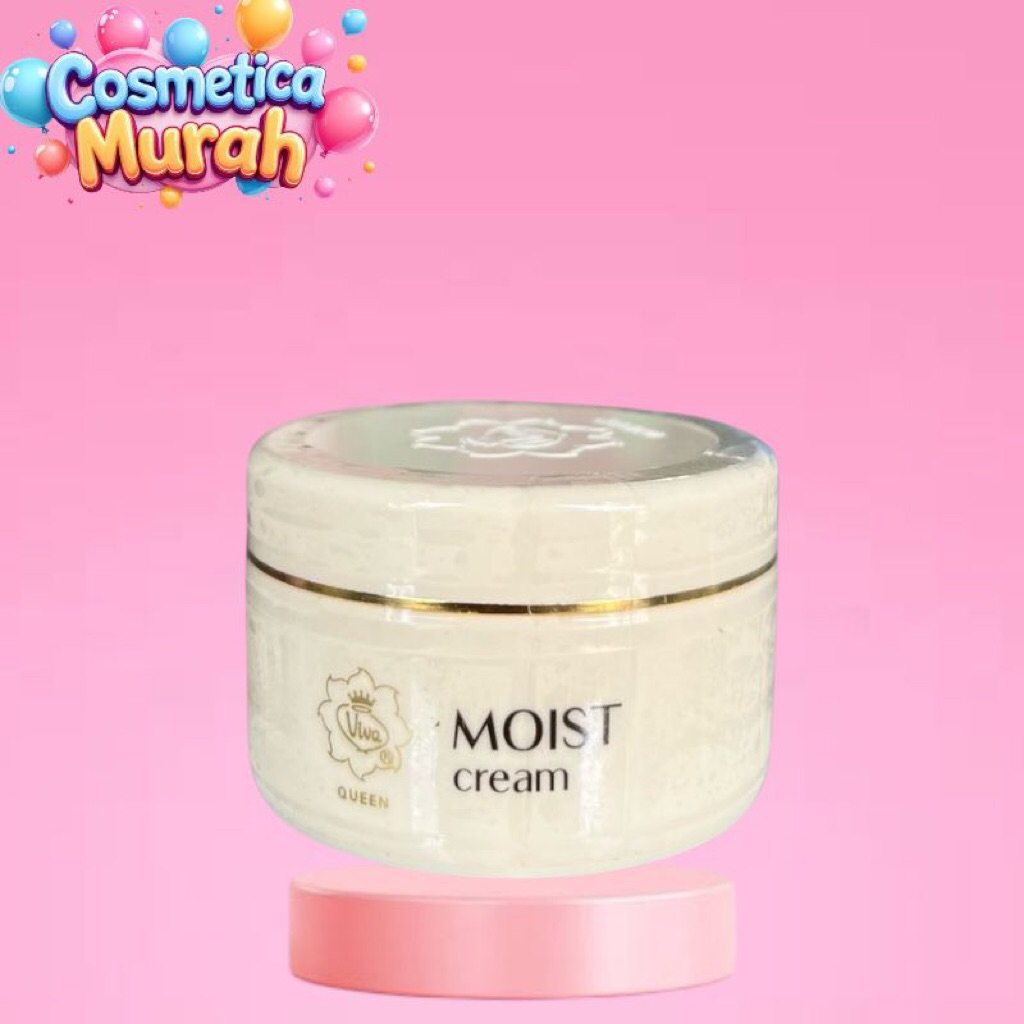 Jual b,cx] VIVA queen moist 22 gr - pelembab wajah sebelum make up dan ...