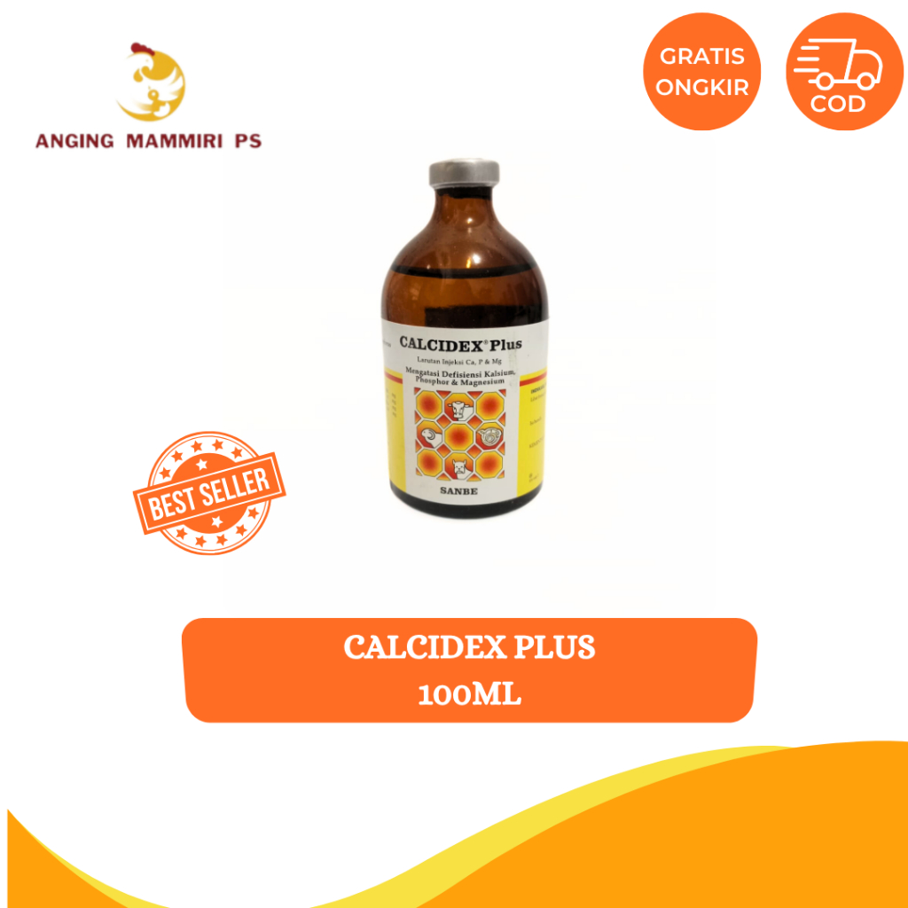 Jual CALCIDEX PLUS 100ml - Atasi Defisiensi Kalsium Pada Hewan | Shopee ...