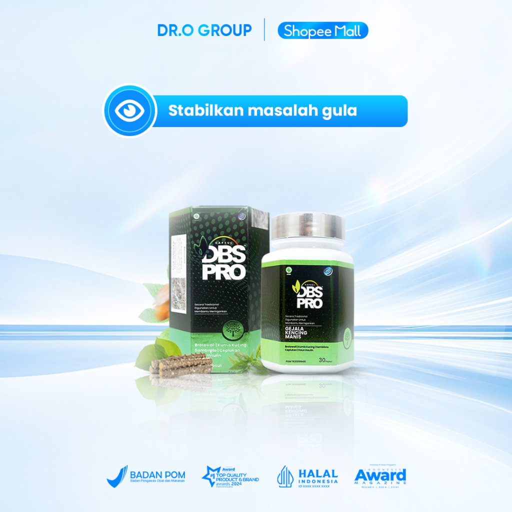 Jual Dbs Pro/ Obat Gula Darah/ Kapsul Kesehatan Diabetes | Shopee Indonesia