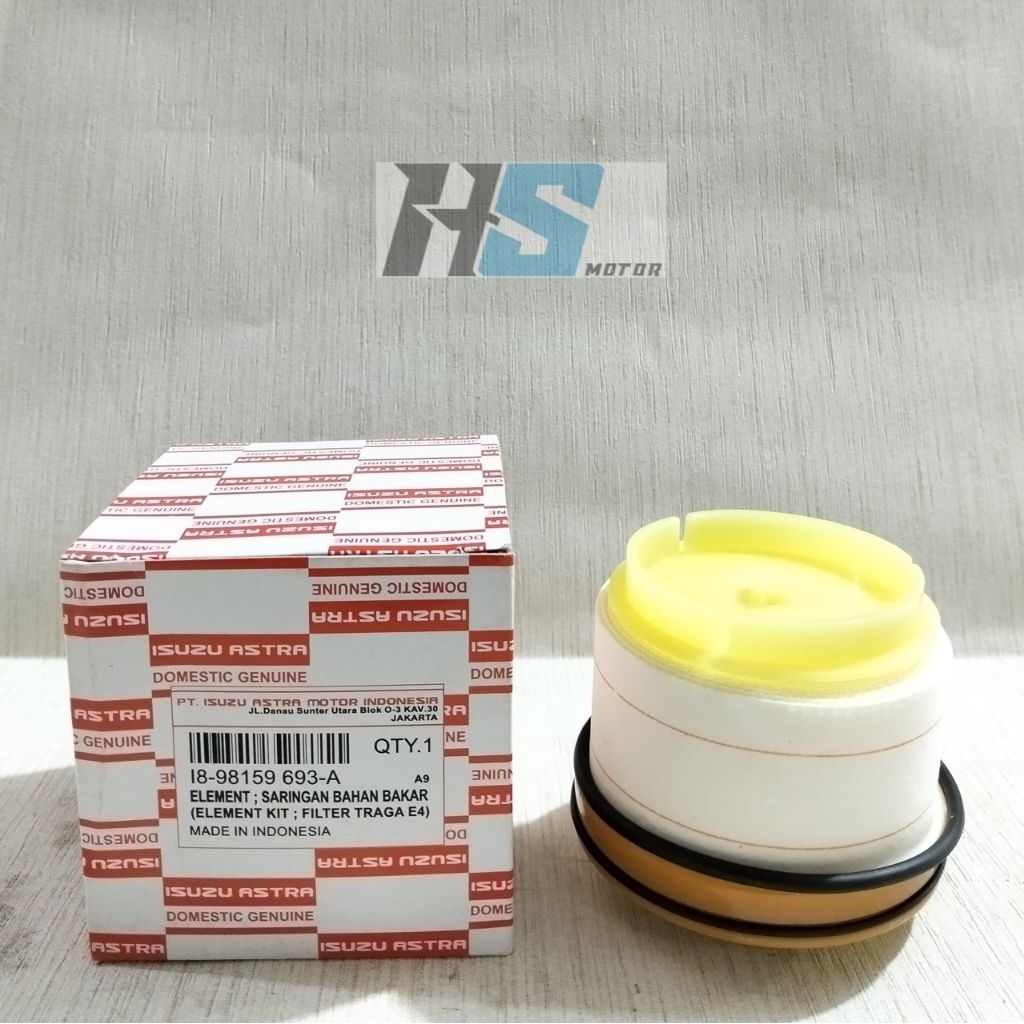 Jual FILTER SOLAR KERTAS SARINGAN SOLAR FUEL FILTER MOBIL ISUZU TRAGA ...