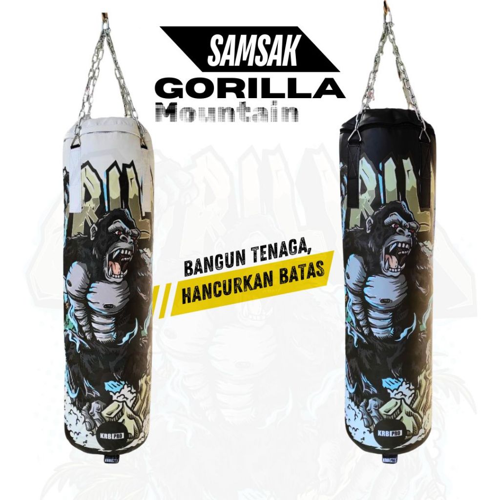 Jual Samsak Gorilla Moutain KRB Pro 120cm - Taklukkan Tantangan dan ...