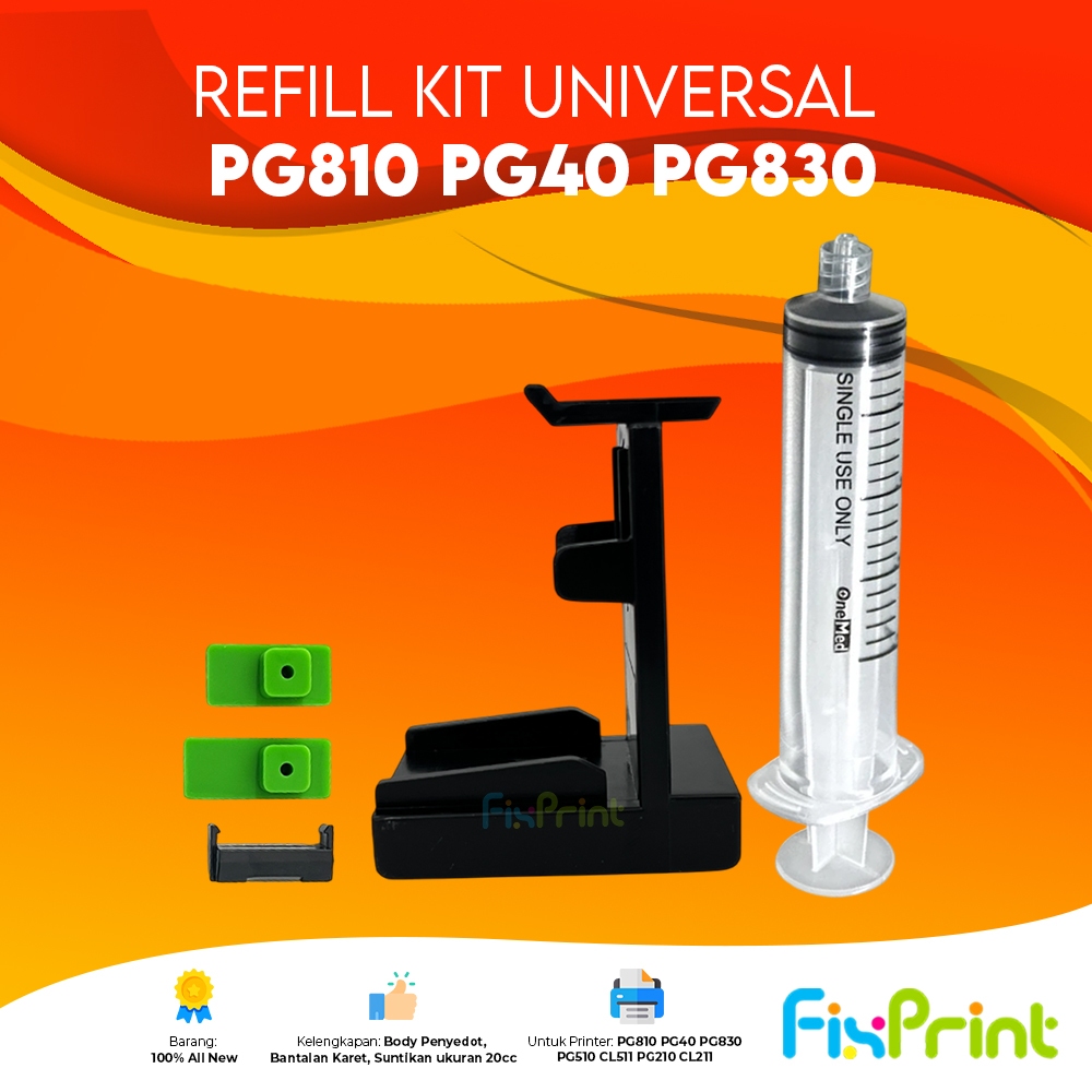 Jual Refill Tool Kit Universal PG40 CL41 PG830 CL831 PG740 CL741 PG88 ...
