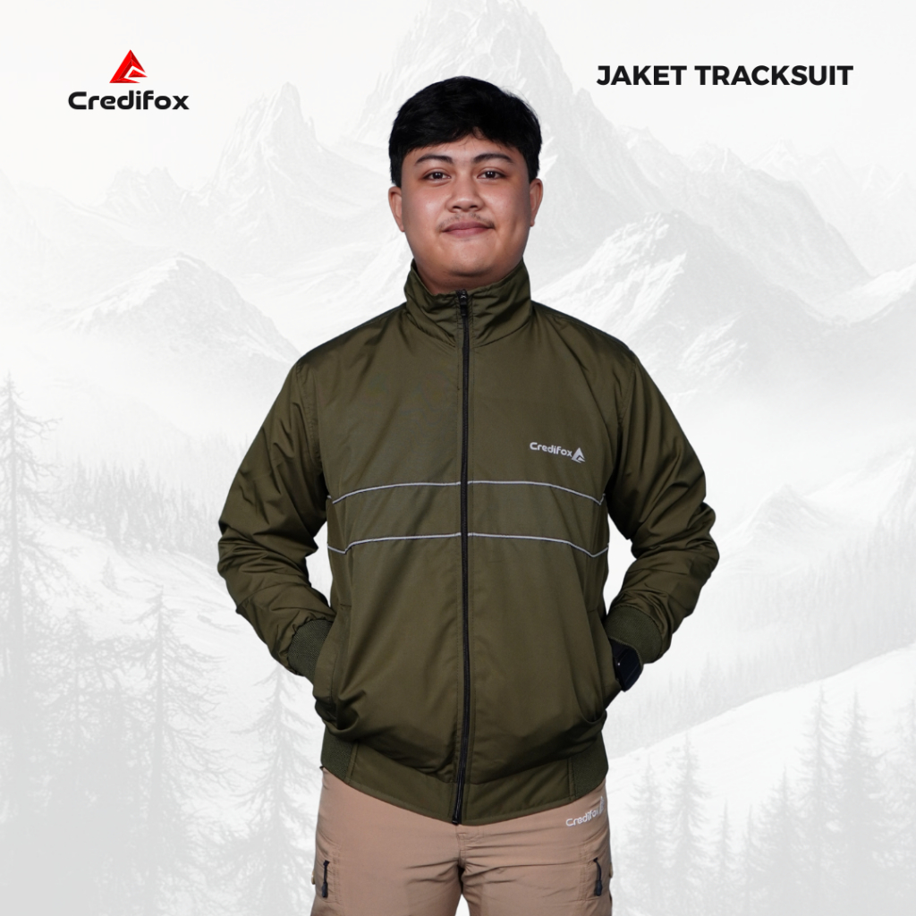 Jual CREDIFOX Jaket Tracksuit Casual Anti Angin - Jacket Casual ...