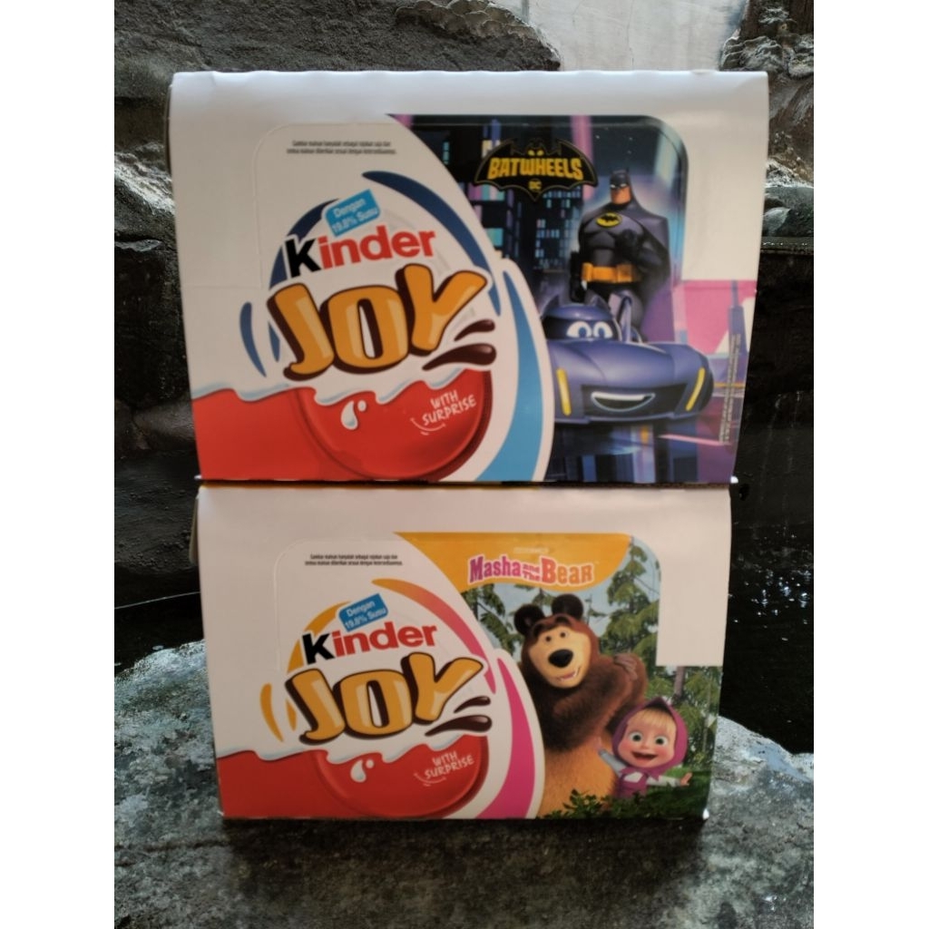 Jual Kinder joy coklat /kinderjoy /box T24 ed 12.2025 | Shopee Indonesia