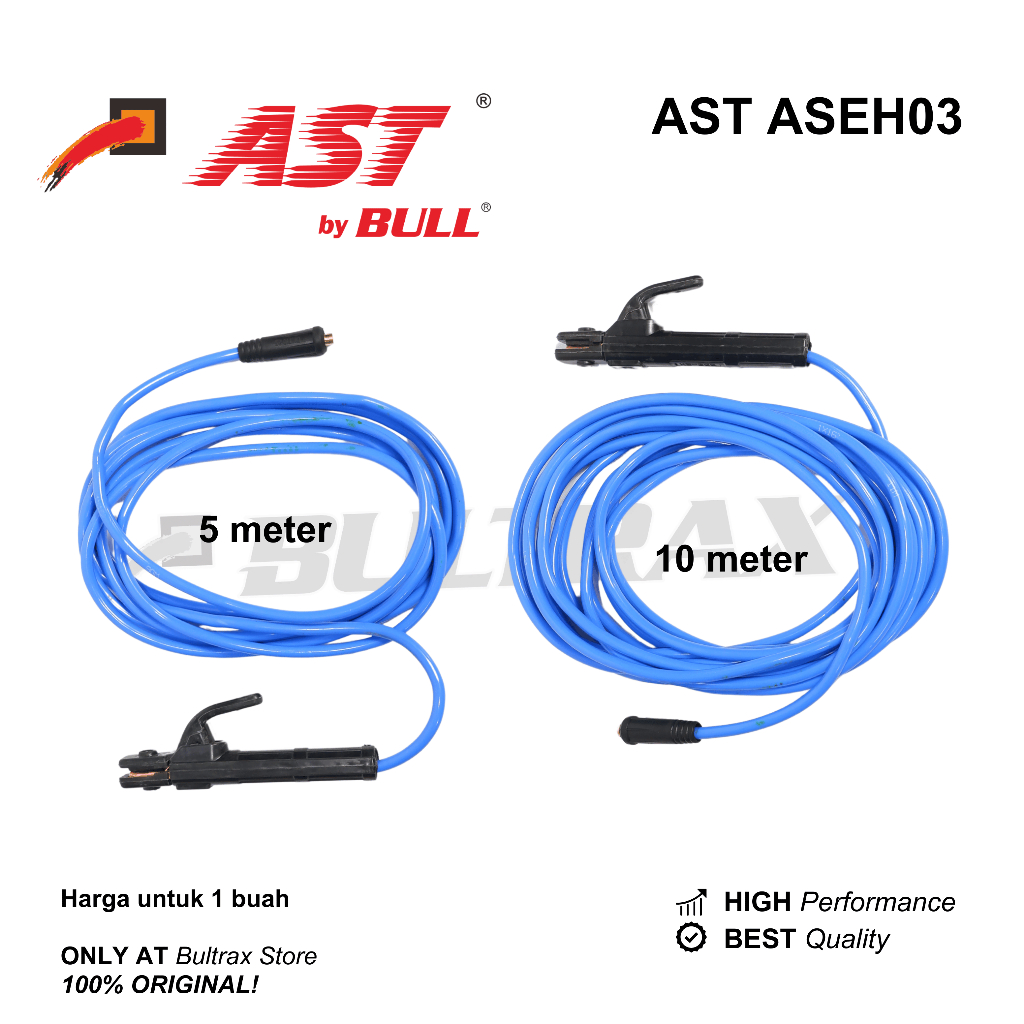 Jual AST Tang Las 200A dengan Kabel 5 meter dan 10 meter / Stang Las ...