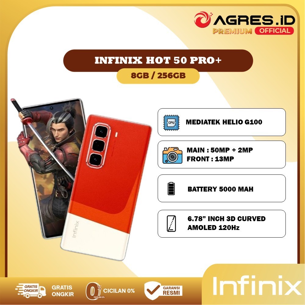 Jual Infinix Hot 50 Pro Plus 8GB/256GB Garansi Resmi Infinix Indonesia ...