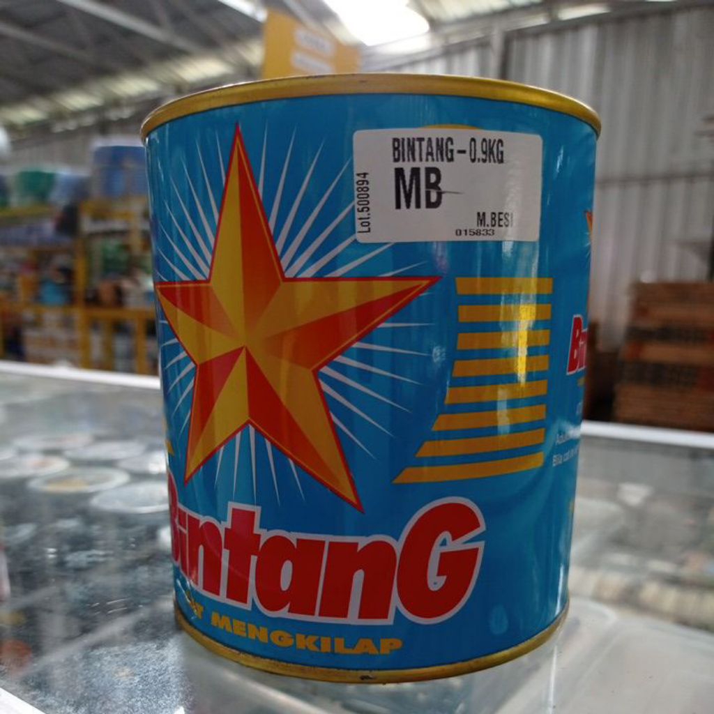 Jual CAT BESI | MENI BESI BINTANG 0.9L | Shopee Indonesia