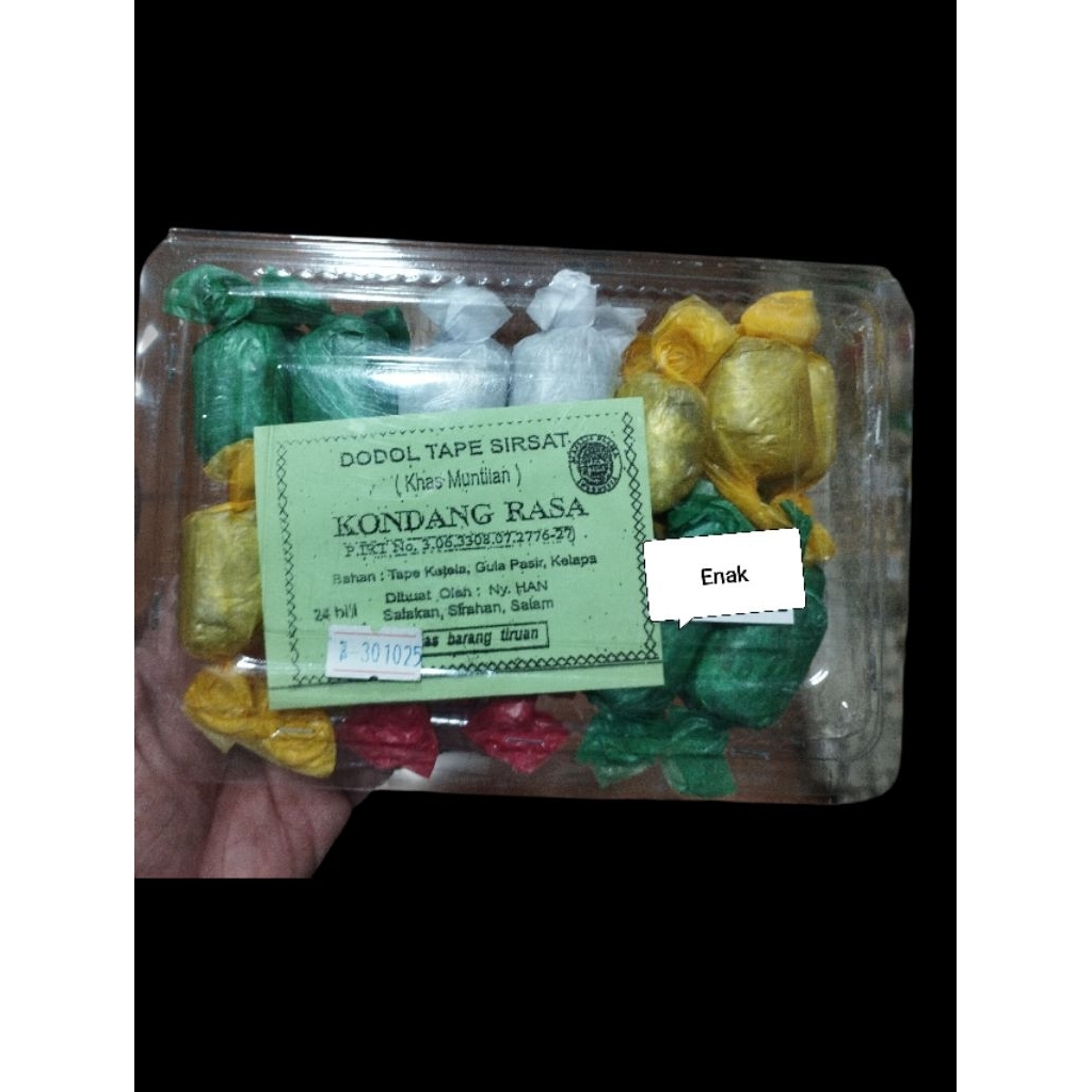 Jual Dodol Tape Sirsat Oleh oleh khas Magelang | Shopee Indonesia