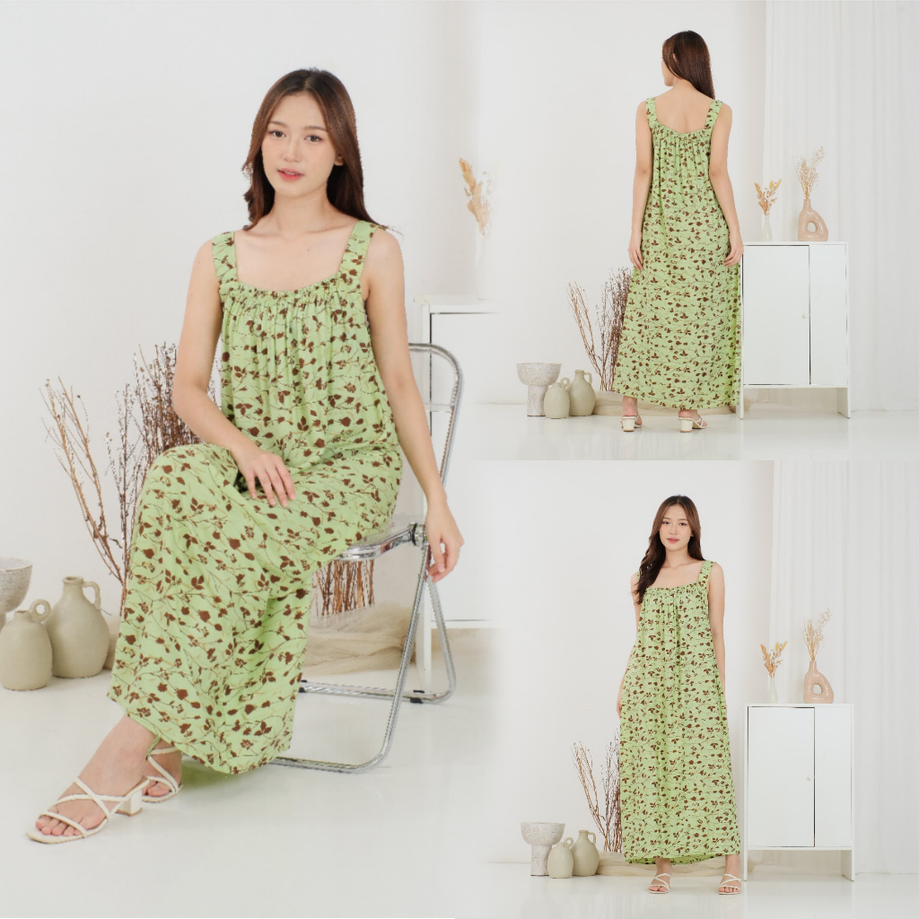 Jual Daster Yukensi Dress Panjang Adem Rayon Dewasa | Shopee Indonesia