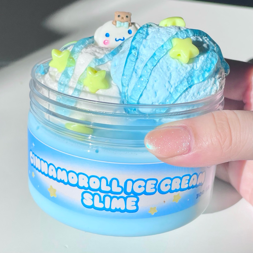 Jual cinnamoroll ice cream slime by pandaslimeshop | Shopee Indonesia