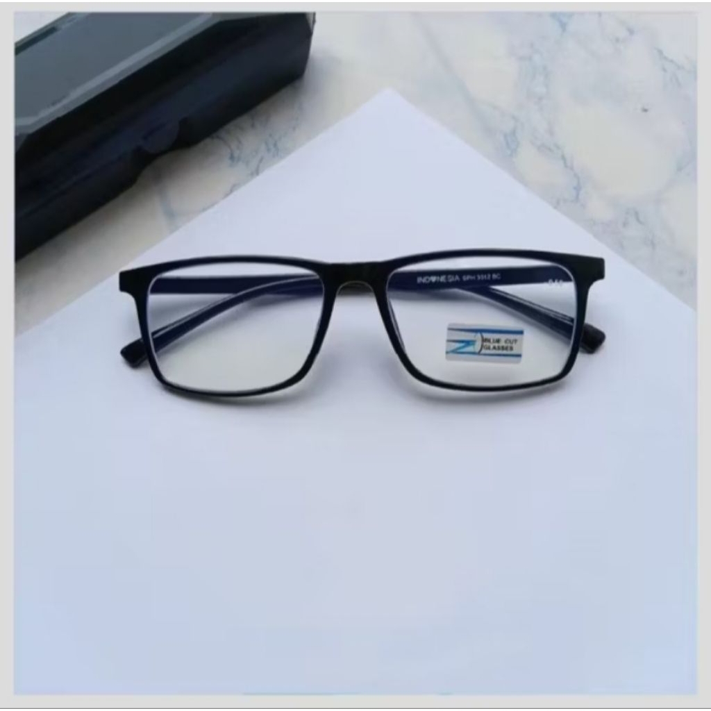 Jual Kacamata Baca dan Jalan Lensa blue Ray Anti Radiasi | Shopee Indonesia