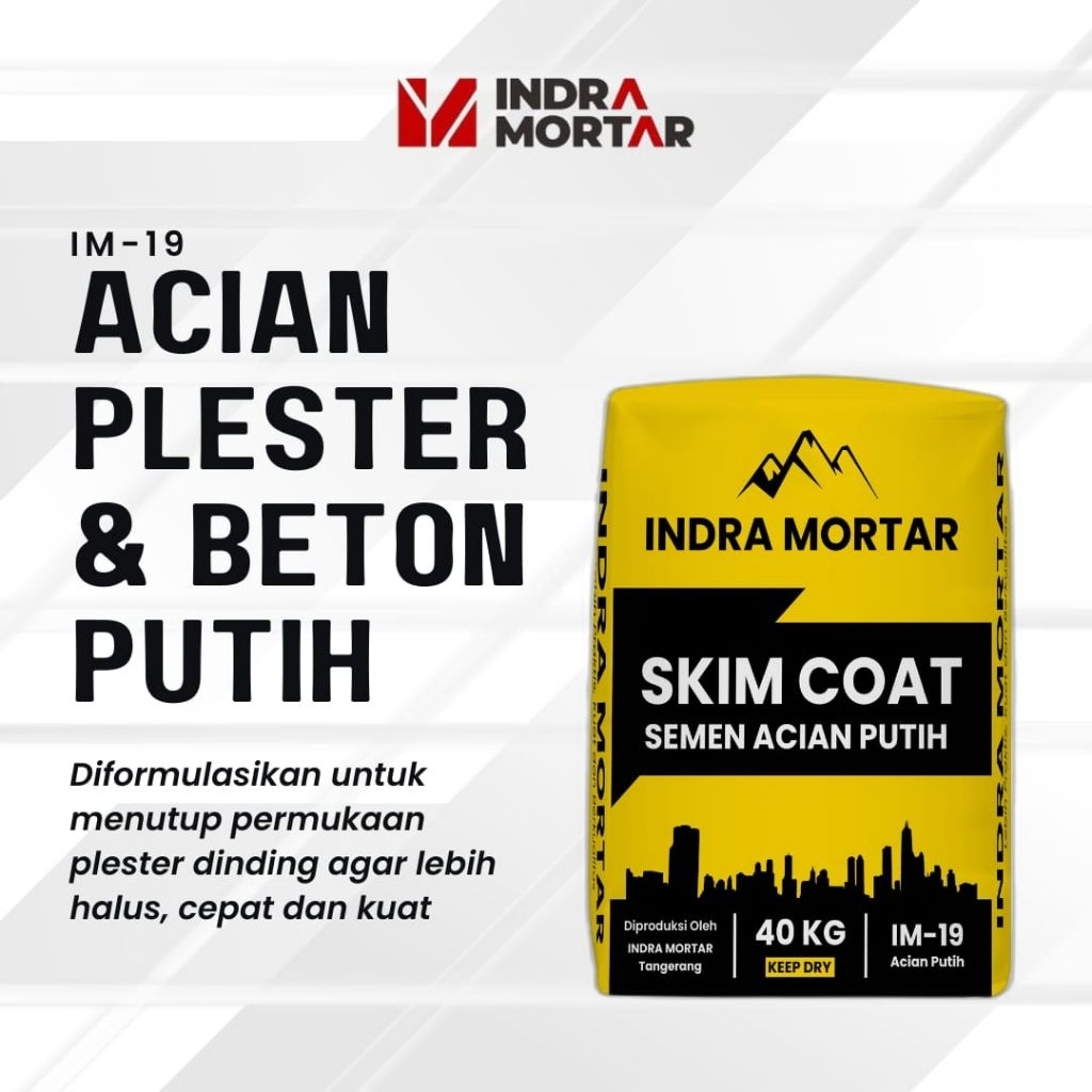 Jual Semen Instan Mortar | Semen Acian Putih Berkualitas | Indra Mortar ...