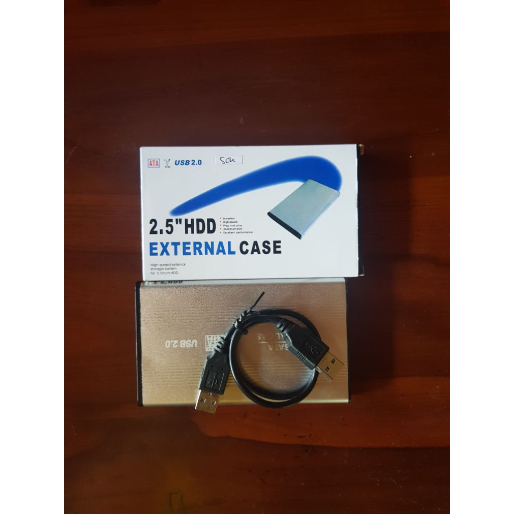 Jual CASING HARDDISK 2.5 EXTERNAL CASE second | Shopee Indonesia