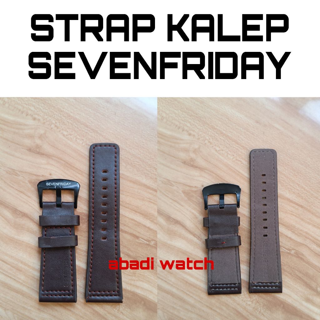 Jual STRAP TALI JAM TANGAN KULIT SEVENFRIDAY 26mm STRAP TALI JAM TANGAN ...
