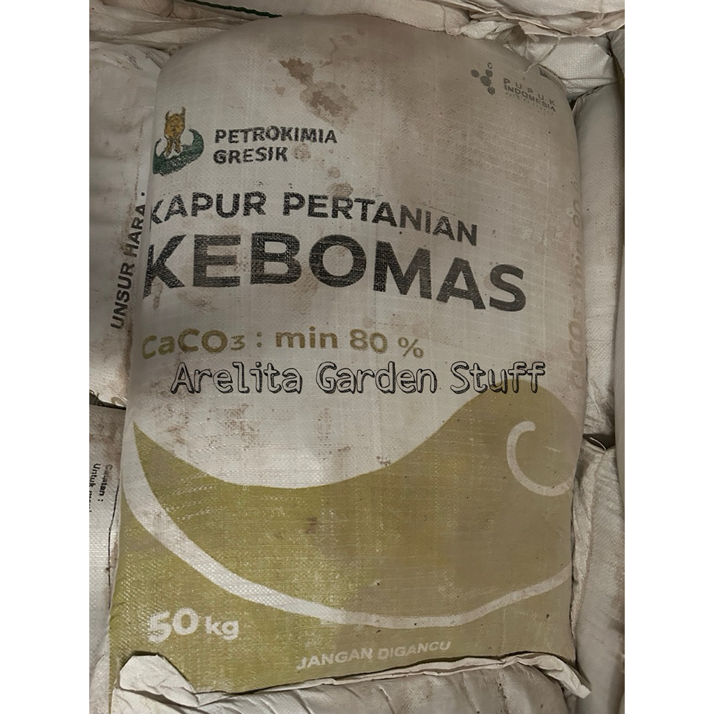 Jual Pupuk Kaptan Kebomas CaCo3 >80% repack 5kg | Shopee Indonesia
