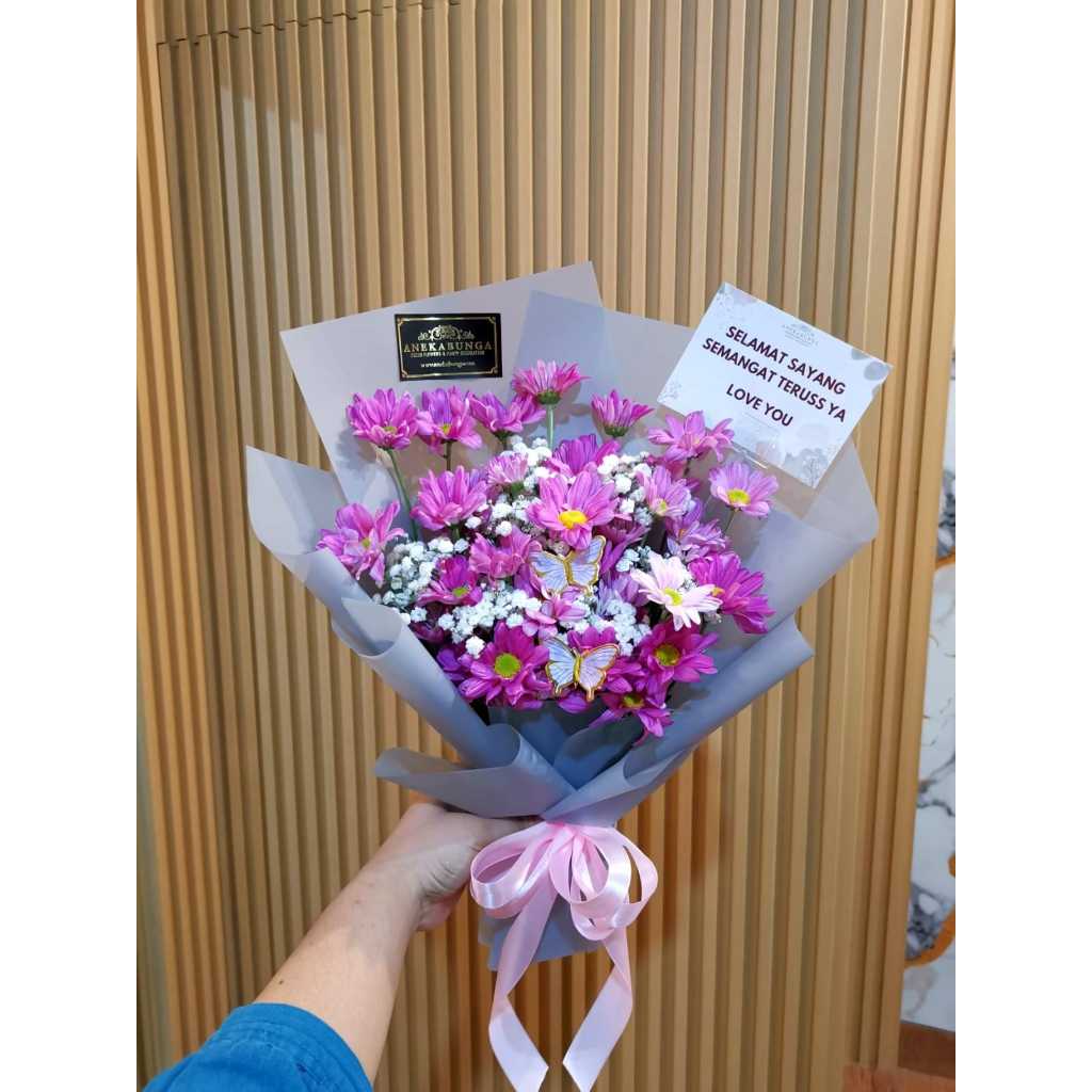 Jual Buket Bunga Gerbera,Aster,Hidrangea, Rose&Krisan Asli Fresh Rose ...