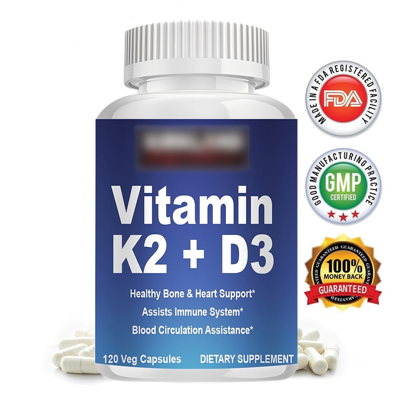 Jual Vitamin D3 K2 Capsules K2 D3 Vitamin Supplements Helps support ...