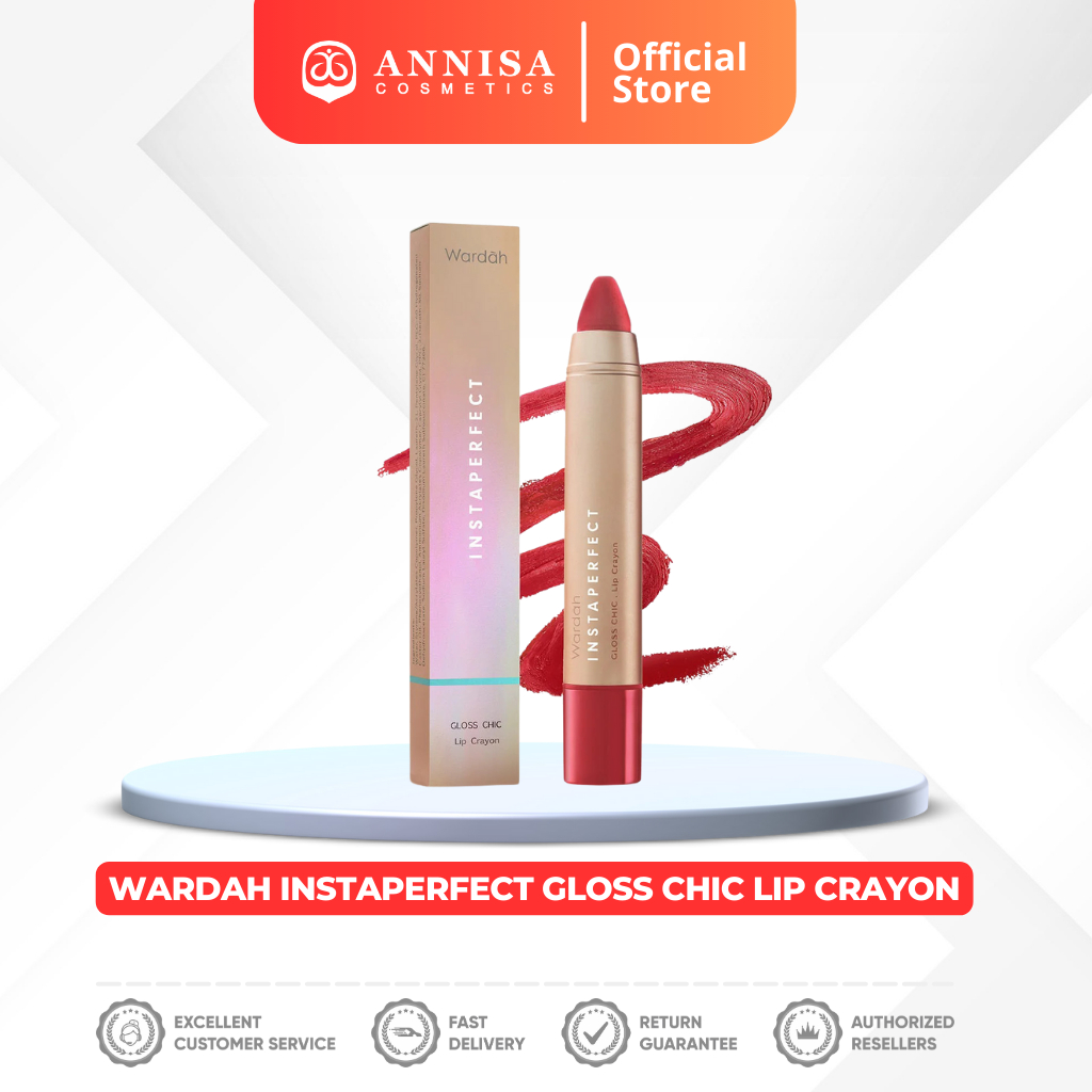 Jual Wardah Instaperfect Gloss Chic Lip Crayon | Shopee Indonesia