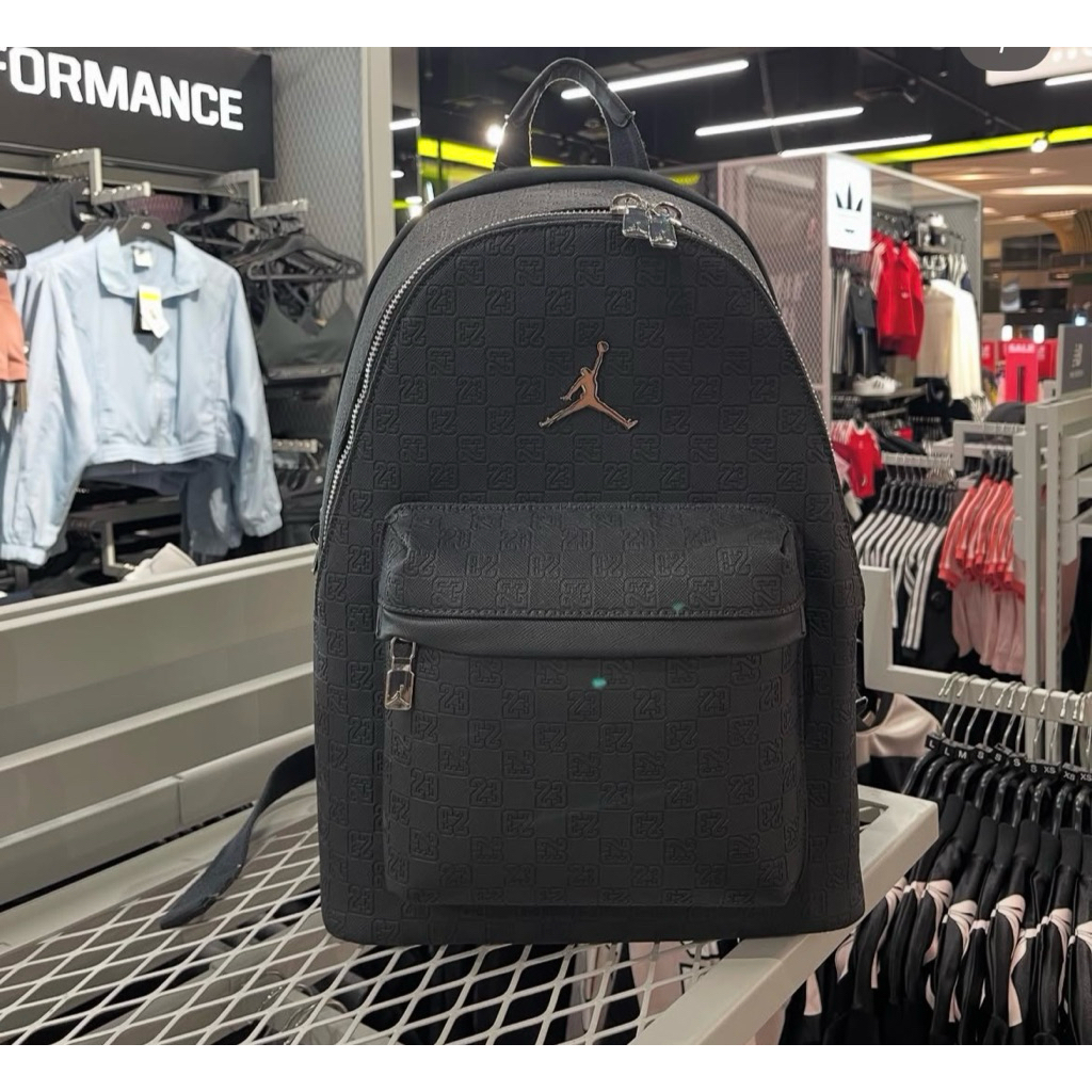 Jual Tas Jordan BackPack Unisex - Gold Monogram | Shopee Indonesia