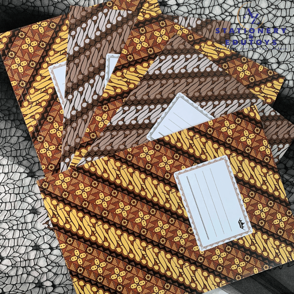 Jual Map Kertas Motif Batik Folio F4 Kingco – Map Dokumen Elegan dengan ...