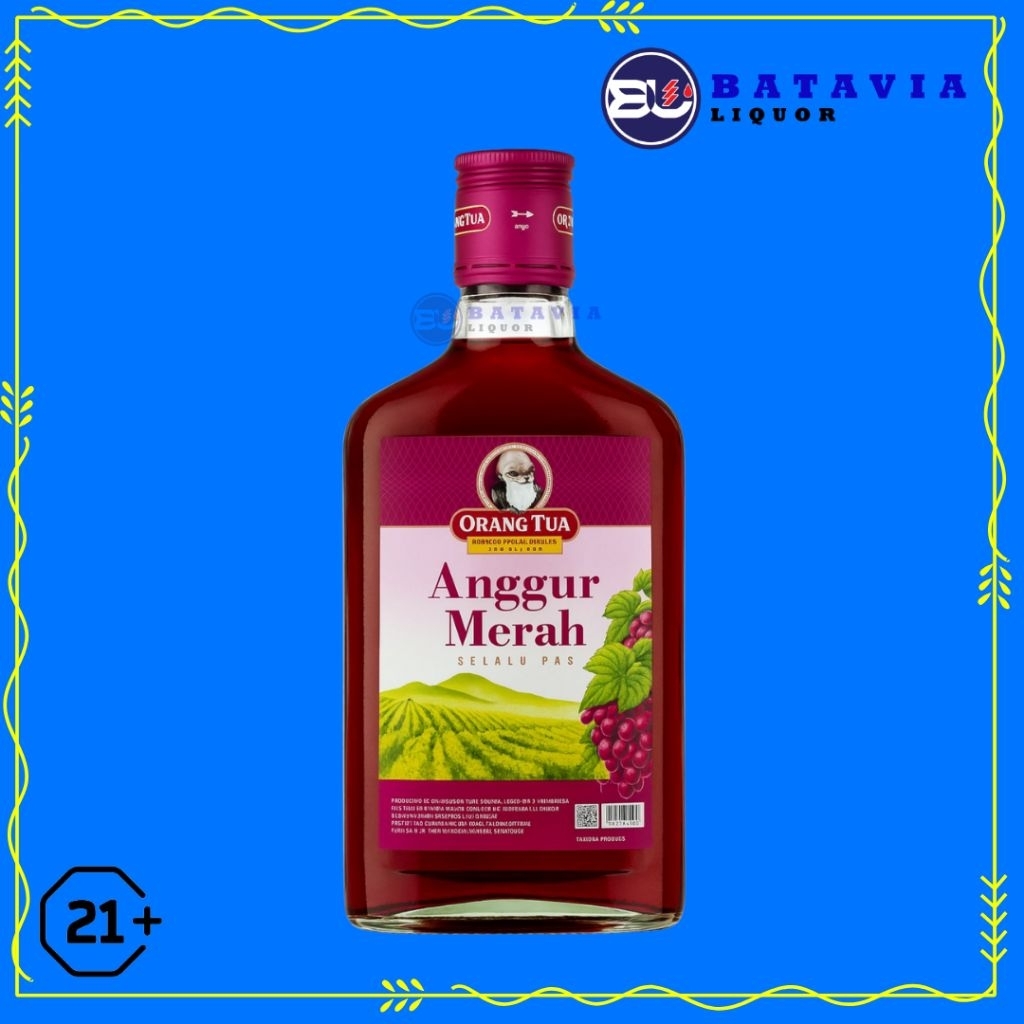 Jual Anggur Merah Orang Tua 250ml | Shopee Indonesia