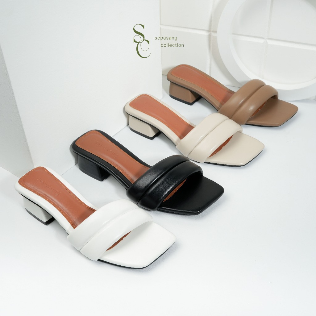 Jual SEPASANG COLLECTION Nora Sandal Heels Wanita Hak 3 Cm | Shopee ...